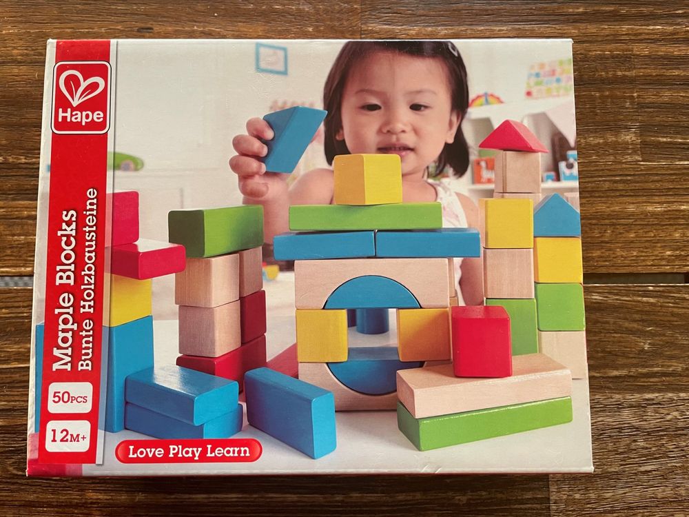 NEU Maple Blocks - Bunte Holzbausteine (Neu und originalverpackt) in ...