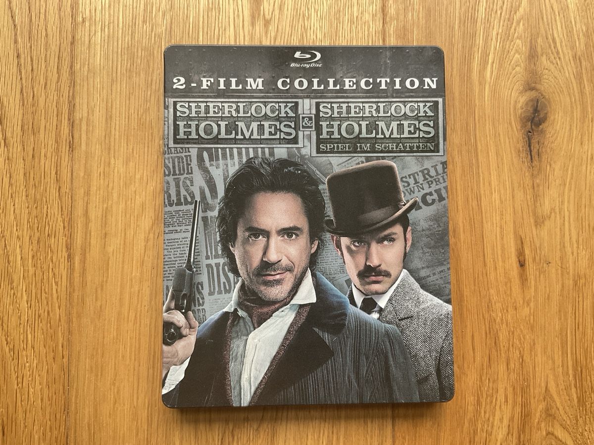 Sherlock Holmes 1+2, 2-Film Collection Blu-ray Steelbook (Gebraucht) in ...