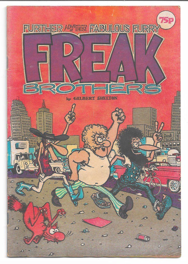 Freak Brothers Comic, #2, Gilbert Shelton, Orig Engl, 1976 (Gebraucht ...