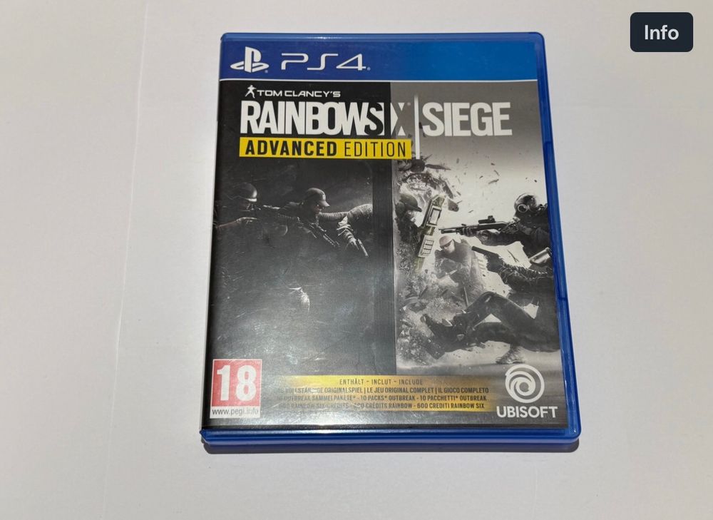 Rainbow Six Siege Advanced Edition Playstation 4 | Kaufen auf Ricardo