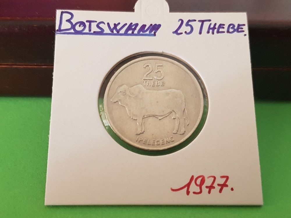 Botswana 25 Thebe 1977 | Kaufen auf Ricardo