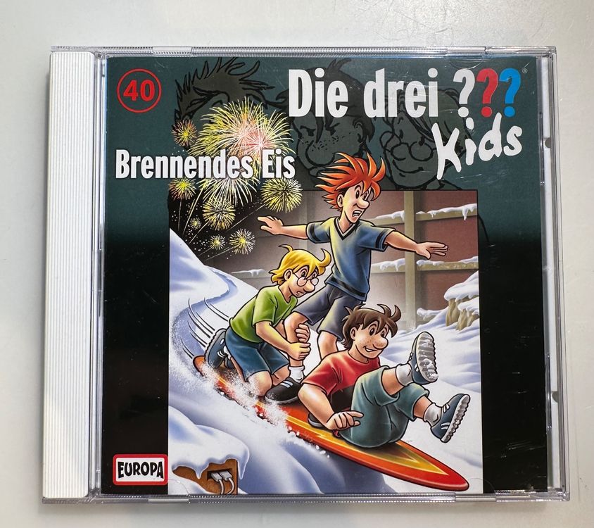 CD Hörbuch Die drei ??? Kids, Nr 40, Brennendes Eis | Kaufen auf Ricardo