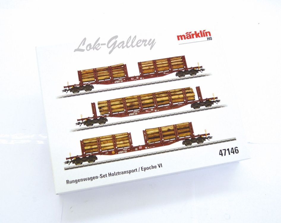 Märklin 47146>> Rungenwagen-Set (Neu und originalverpackt) in Luzern ...
