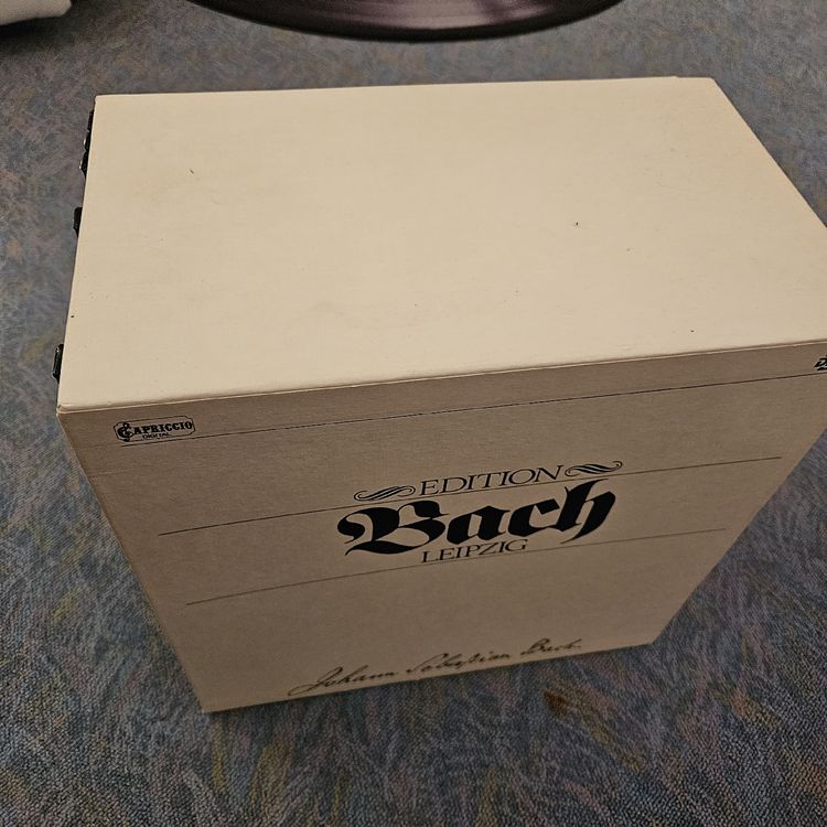 24 LP-Box Johann Sebastian Bach - Edition Leipzig komplett (Gebraucht ...
