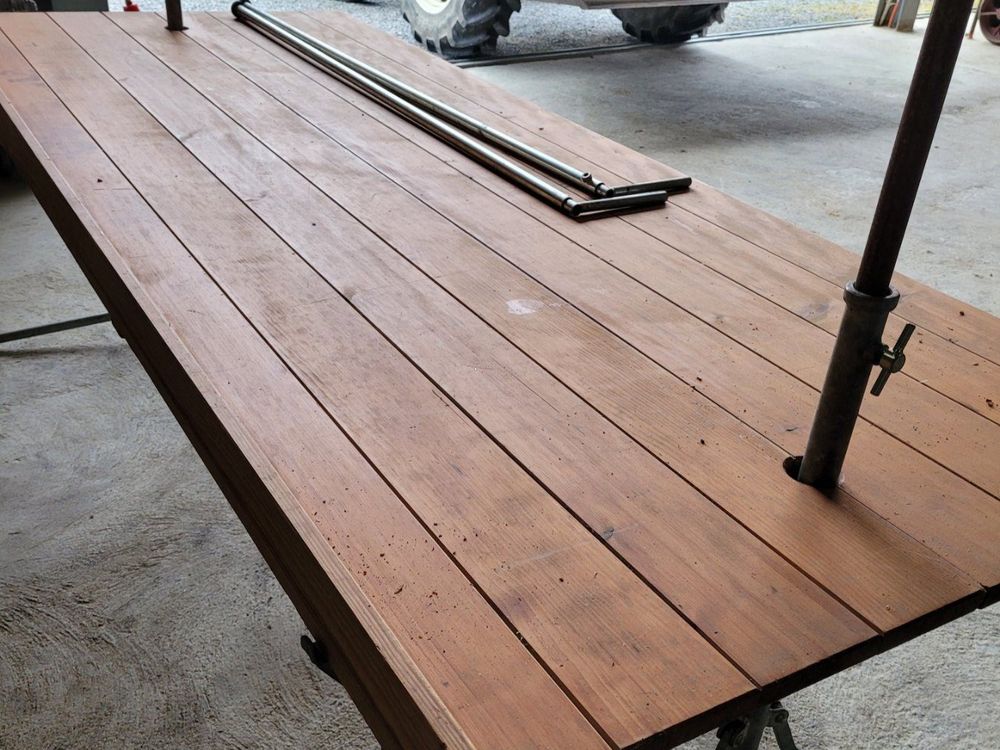 Marktstand Holz mit Sonnensegel 🍂🍂🍂 (Gebraucht) in Buch am Irchel für CHF 250 – nur Abholung auf ...