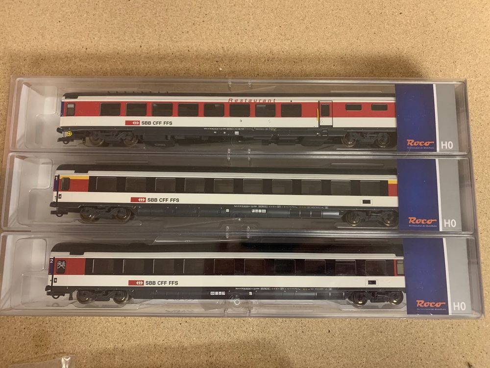 Roco 64143 3-er Set Reisezugwagen SBB | Acheter sur Ricardo