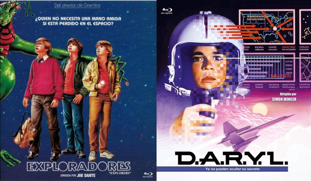 Explorers & D.A.R.Y.L. (1985) 2x80s Sci-fi-Kultfilme/Blu-ray (Neu ...