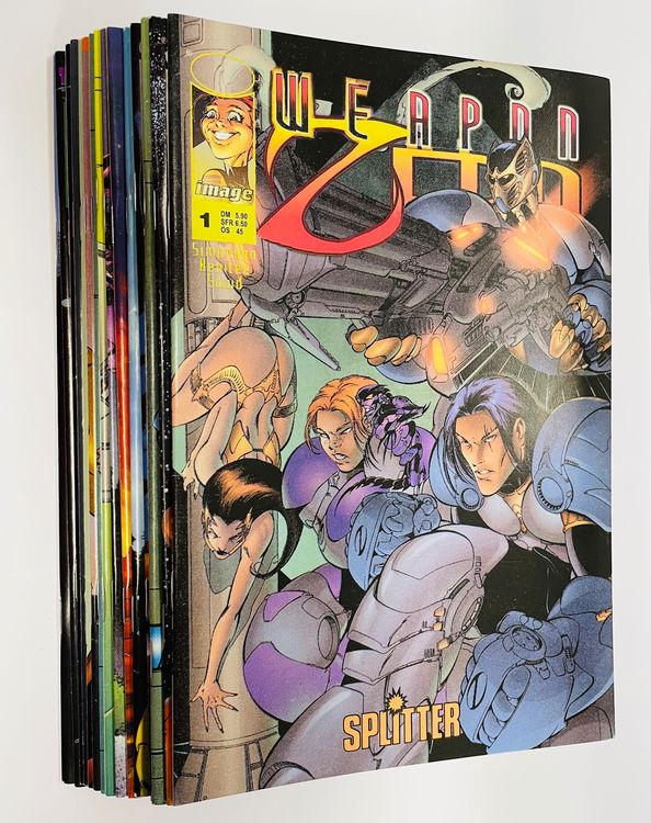 1996 TOP COW COMICS - WEAPON ZERO - SPLITTER - NO. 1 - 15 (Gebraucht) in Reinach BL für CHF 7.5 ...
