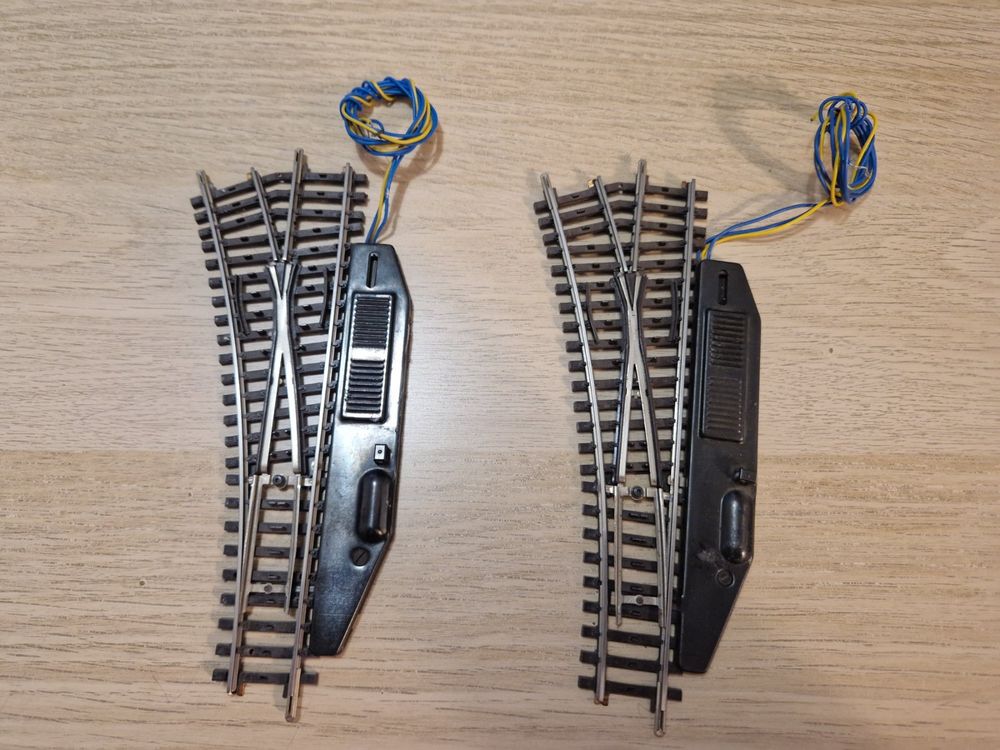 Märklin 2 x 2261 weichen K H0 (3) (Gebraucht) in St-Aubin-Sauges für CHF 29 – mit Lieferung auf ...