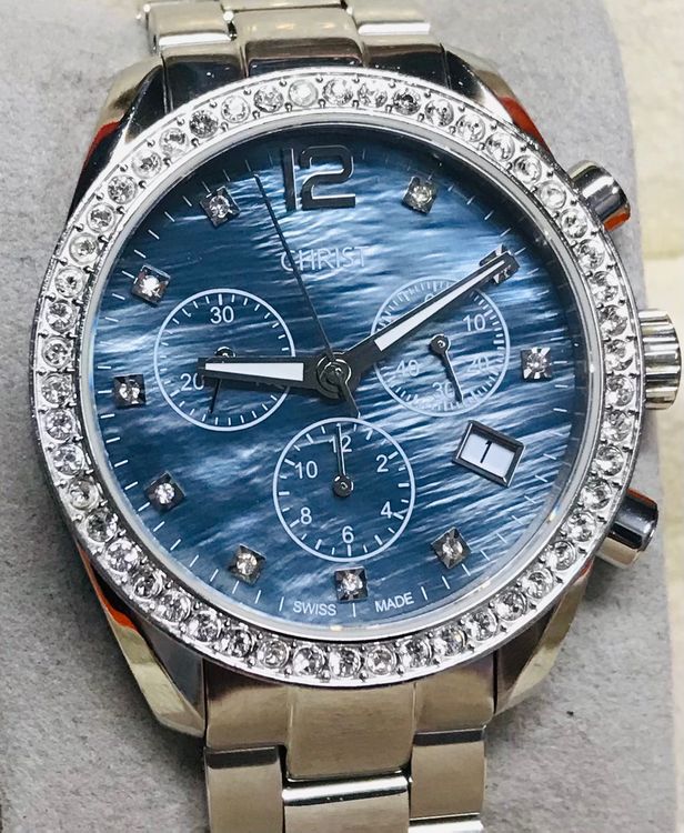CHRIST Chronograph Damenuhr Swiss-Made ( Neupreis: 325 CHF ) | Kaufen ...