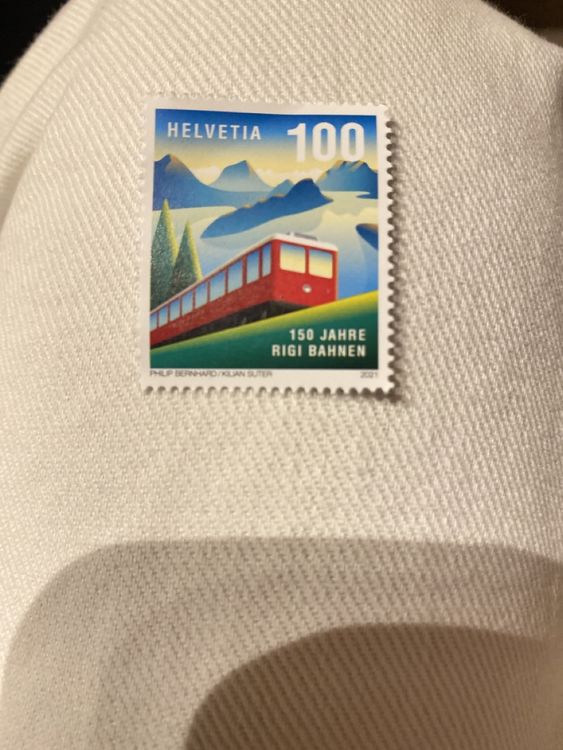 150 Jahre Rigi Bahnen Briefmarke (Neu (gemäss Beschreibung)) in Rothenthurm für CHF 10 – mit ...