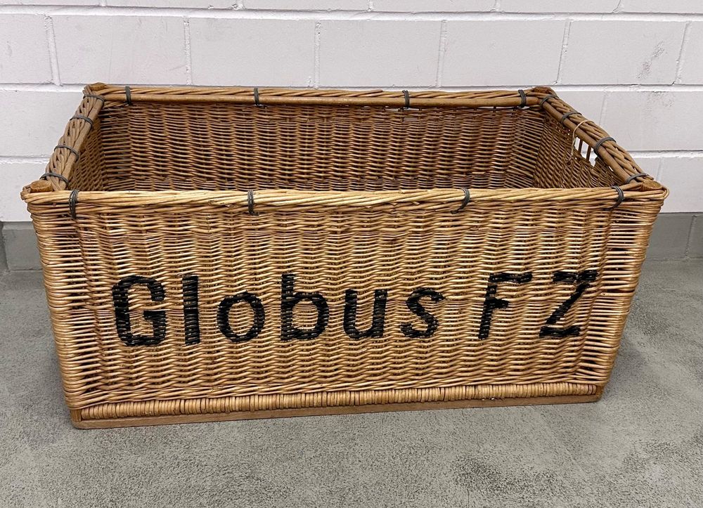 XXL Wäschekorb Weiden Korb 95 x 57 x 43 cm Weidenkorb Zeine (Gebraucht ...