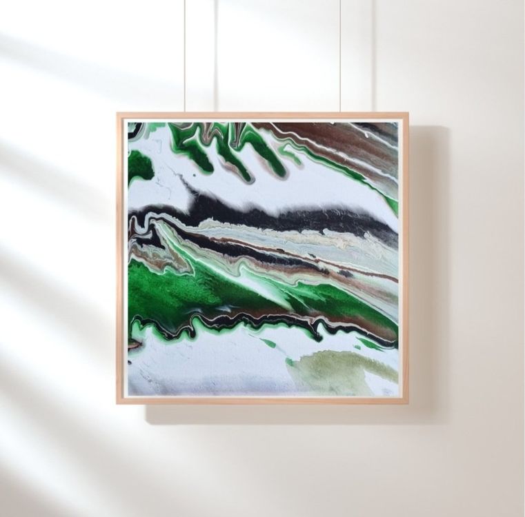 Acrylbild auf Leinwand "Alf" (Gebraucht) in Mels für CHF 150 – mit Lieferung auf Ricardo kaufen