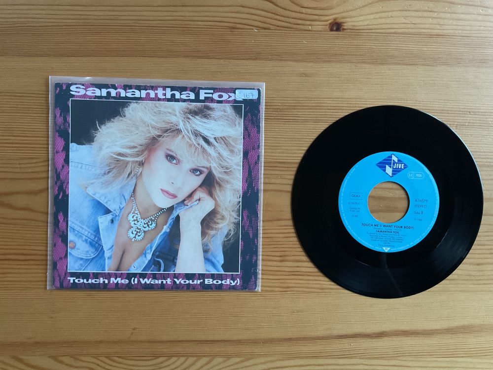 Single 7’’ - Samantha Fox / Touch Me (D'occasion) à Ocourt pour CHF 2 ...