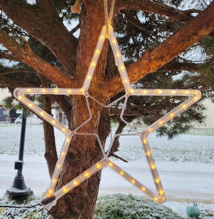 Weihnachtsbeleuchtung Stanlite Leuchtschlauch Stern,warm (Gebraucht) in ...
