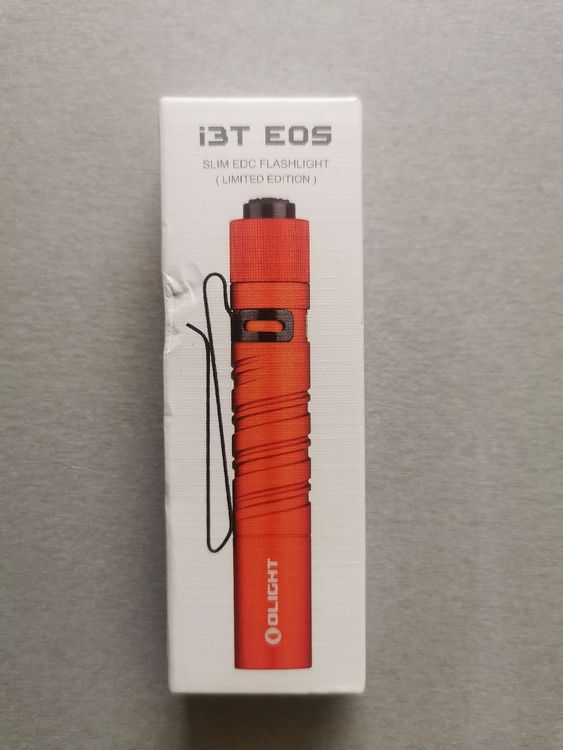 Olight i3t EOS Orange OVP Taschenlampe (Neu und originalverpackt) in St ...