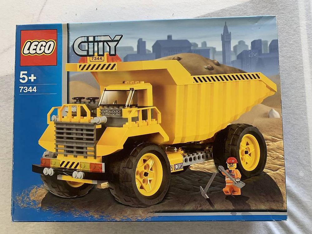 Lego City grosser Muldenkipper 7344 mit Originalverpackung (Neu (gemäss ...