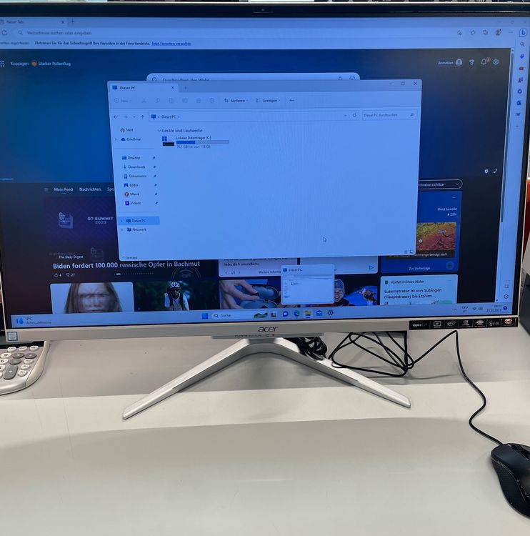 Acer 27 all in one PC i5 (Gebraucht) in Zürich für CHF 110 – mit ...