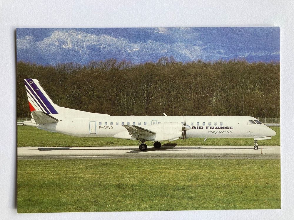 Postcard Saab 2000 Air France Express | Kaufen auf Ricardo
