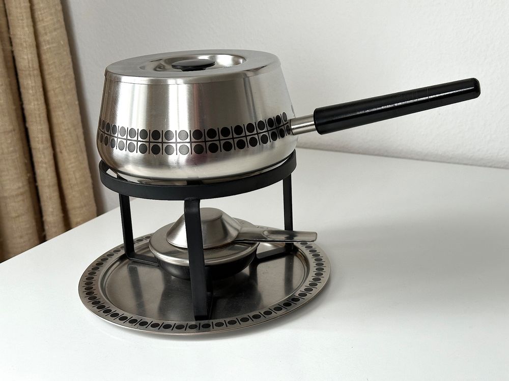 Fondueset Sigg Swiss made Rechaud Caquelon 60er Vintage (Gebraucht) in ...