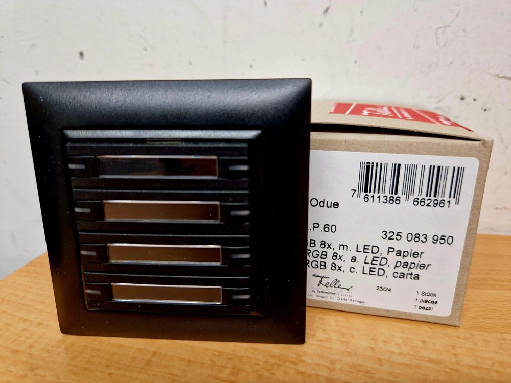 UP-KNX-8fach Taster RGB Feller TEMP | Kaufen auf Ricardo