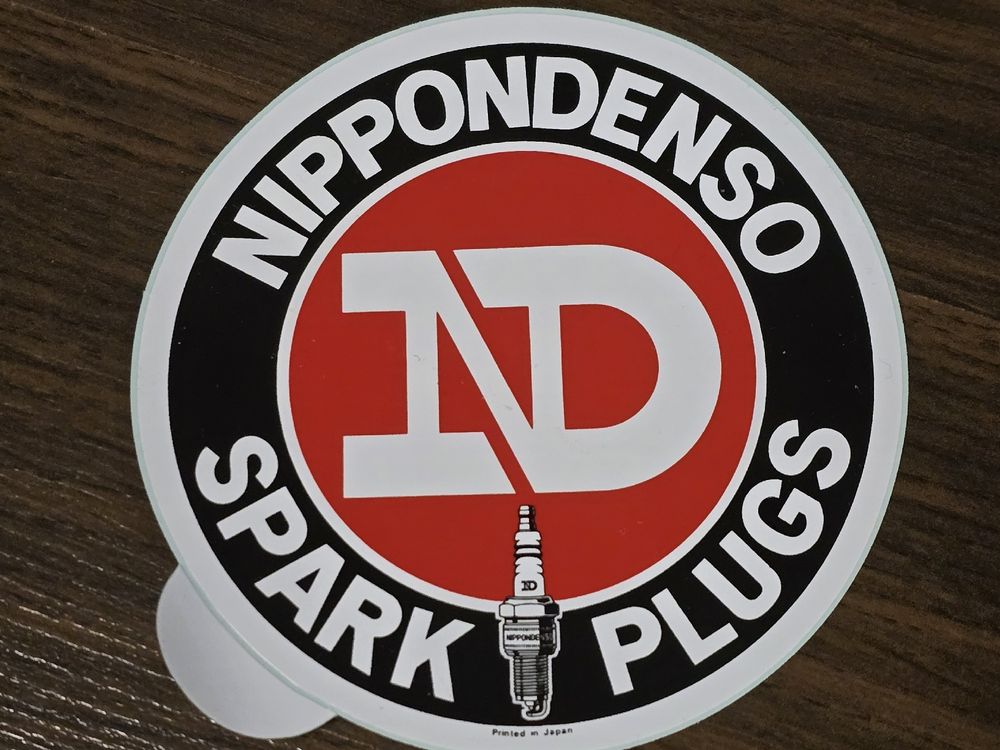 Vintage Nippondenso Spark Plug Sticker JDM (Neu (gemäss Beschreibung ...