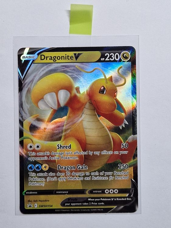 Pokémon - Dragonite V #SWSH154 (Neu (gemäss Beschreibung)) in Dintikon für CHF 2.5 – mit ...