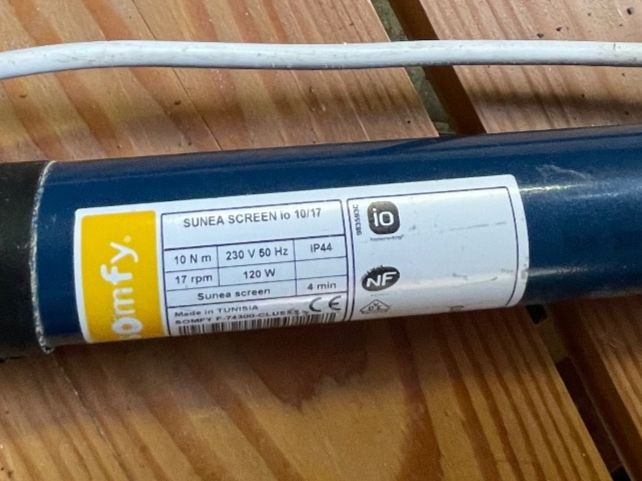 Somfy Sunea Screen io 10/17 Neuware 50 mm ø Rohrmotor (Neu und ...