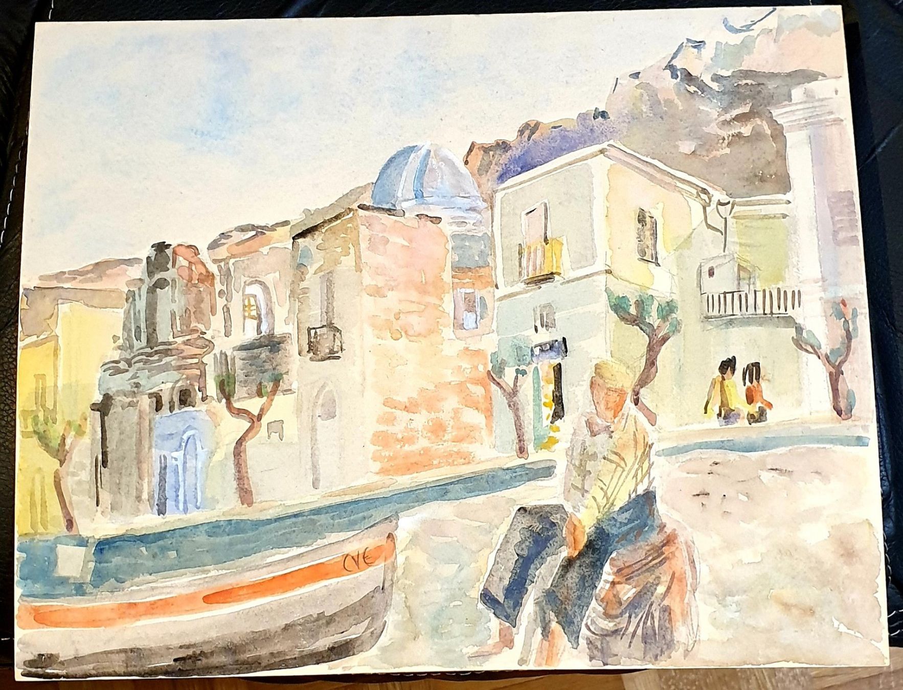 Aquarell Clara Vogelsang Eymann (28 x 22) 40 % seines Wertes (Gebraucht ...