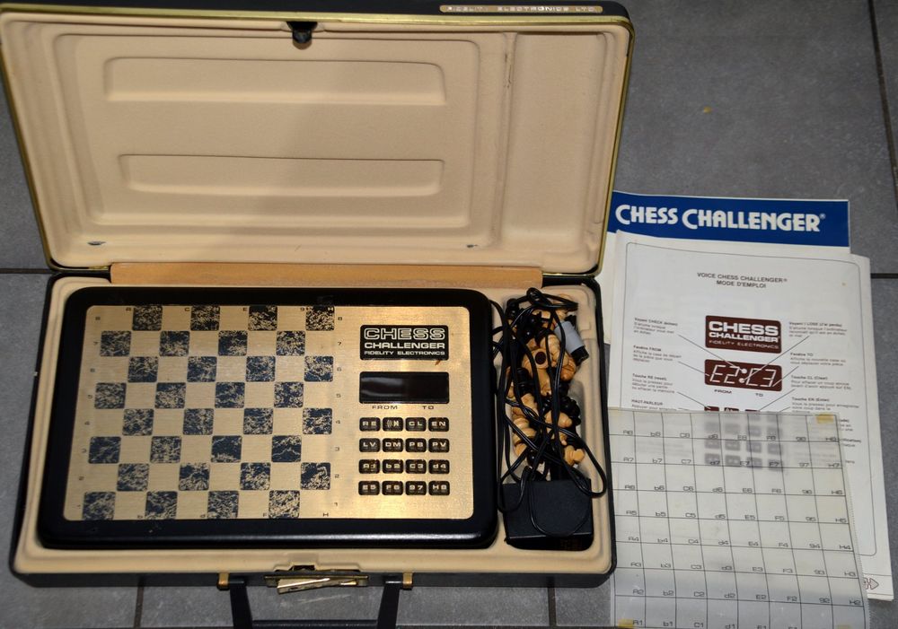 Chess Challenger Voice Schachcomputer / ordinateur d'échecs | Kaufen ...