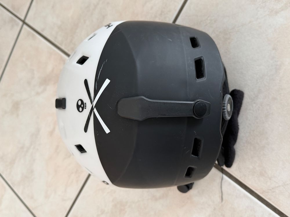 HEAD Skihelm Gr. M/L, Schwarz-Weiss, Top Zustand, Winter (Gebraucht) in ...