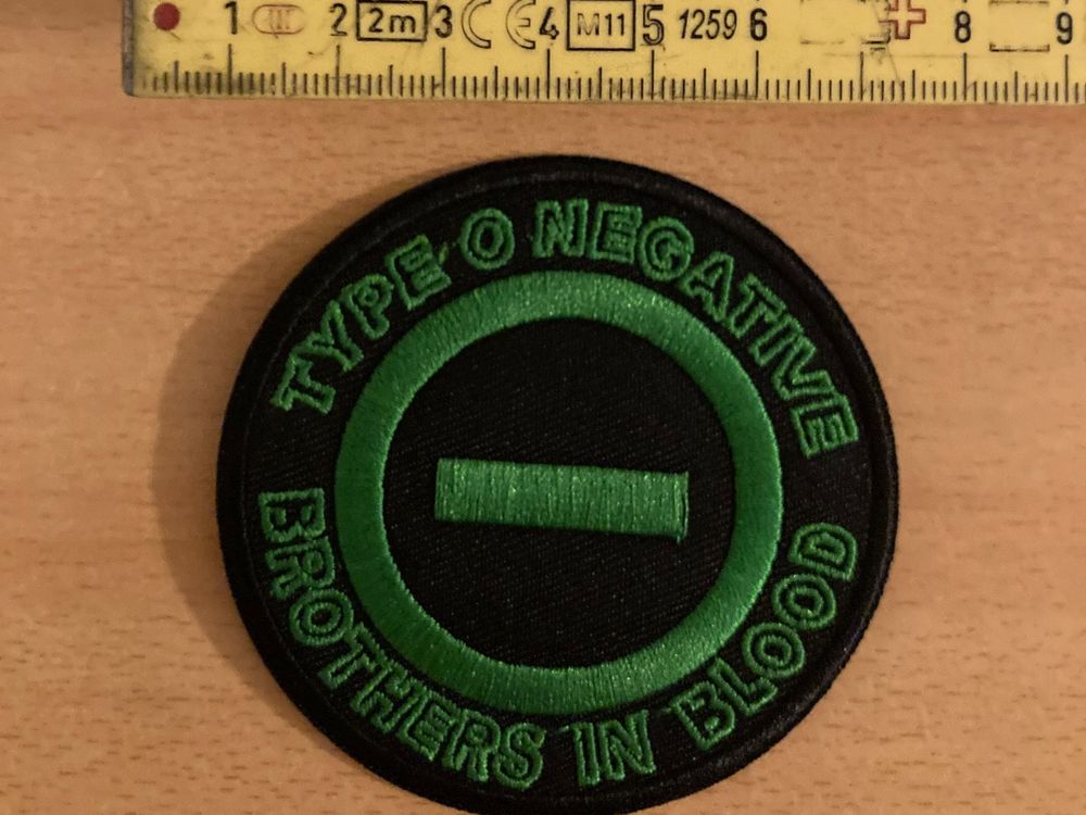 Type O Negative Patch Sticker Aufnäher Metal Rock Band 1 (Neu (gemäss ...