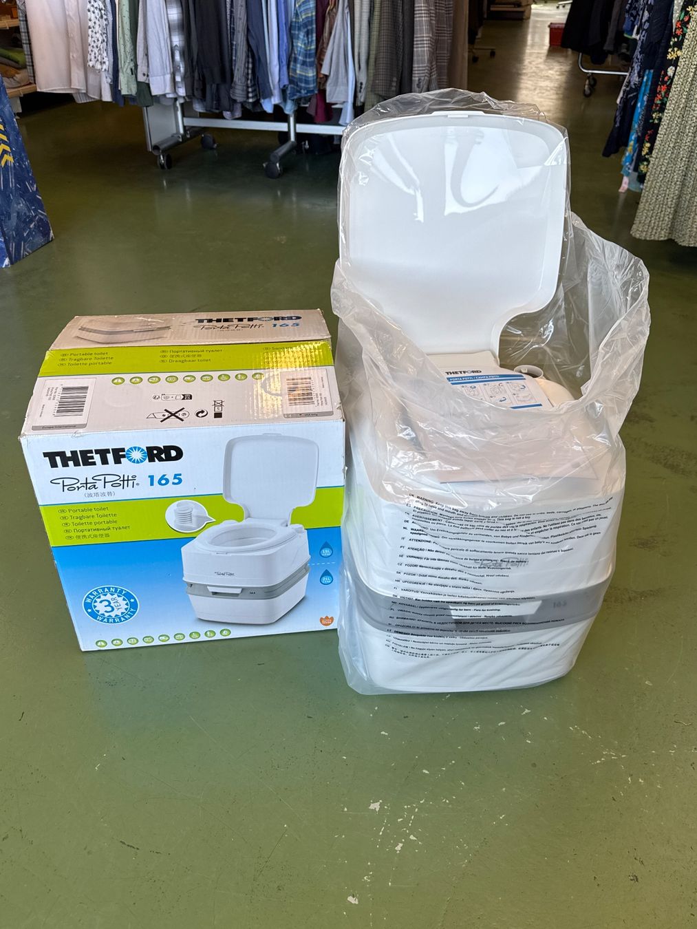 Portable Toilet – Thetford Porta Potti 165 (NEU) (Gebraucht) in ...