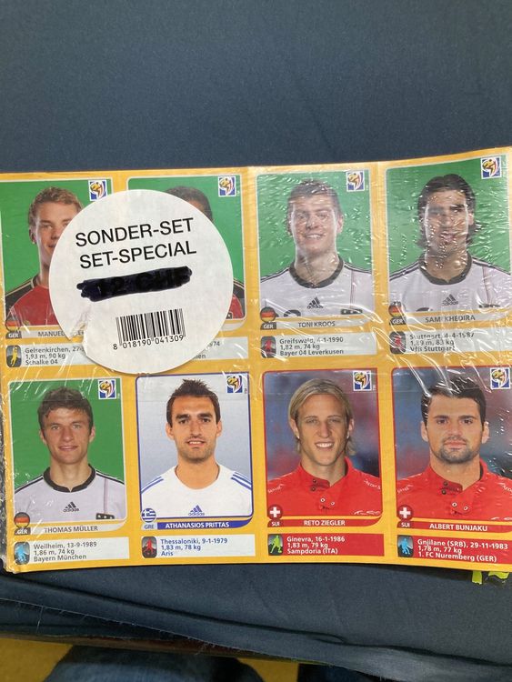 panini bilder 2010 sonder set (Neu und originalverpackt) in Zug für CHF ...