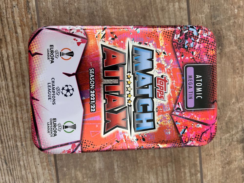 Match Attax 2021/22 Atomic MEGA TIN (Gebraucht) in Biberist für CHF 15 – mit Lieferung auf ...