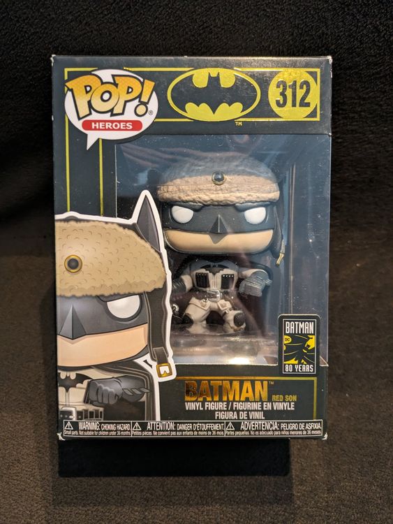 ⚡⚡ab 1.-⚡⚡ Funko Pop! DC - Batman Red Son #312 (Neu und ...