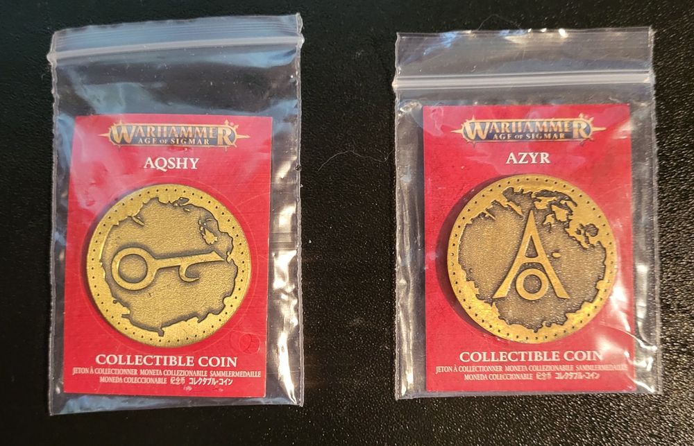 Pièces Warhammer Age of Sigmar Aqshy et Azyr (Neu und originalverpackt ...