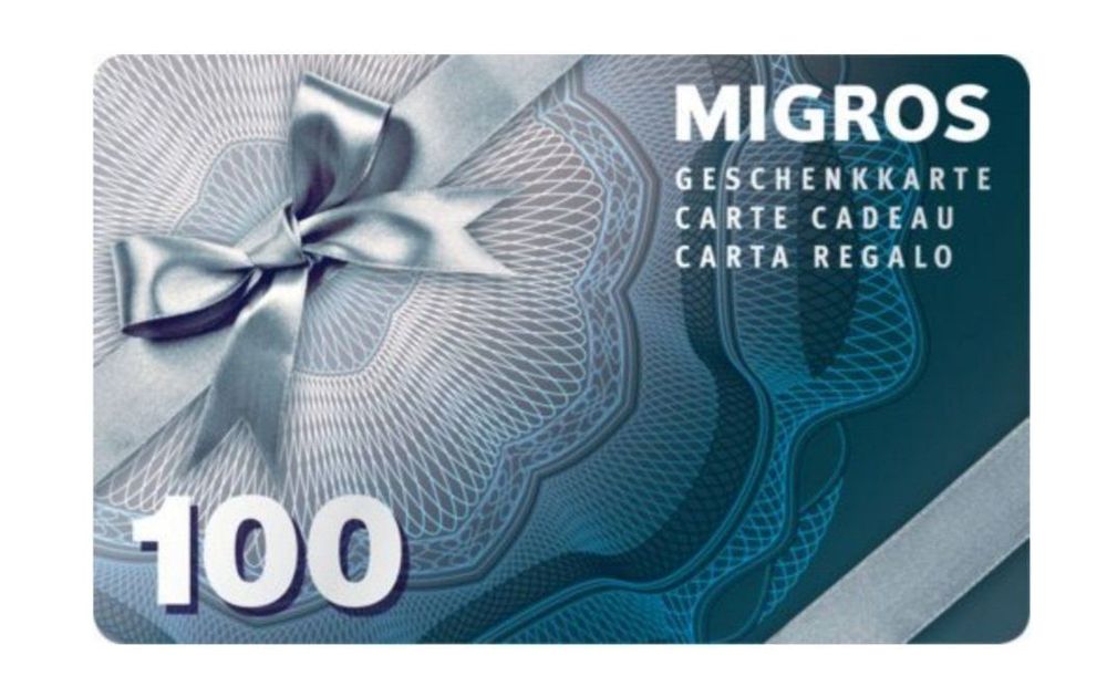 Migros Geschenkkarte 100 Fr. | Kaufen auf Ricardo