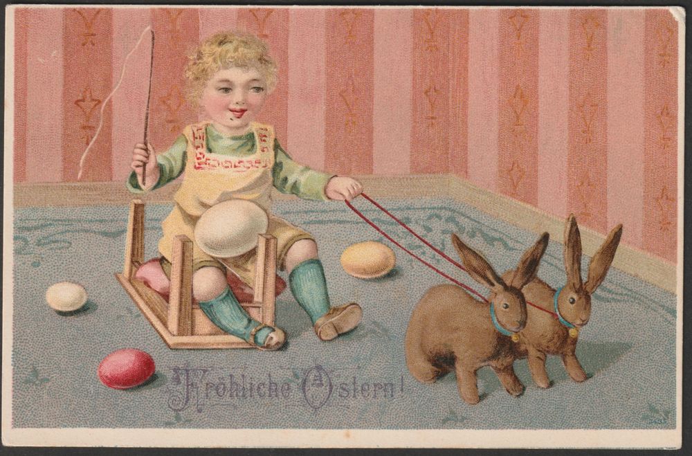 um 1905: AK Kitsch, Ostergruss, dt. | Kaufen auf Ricardo