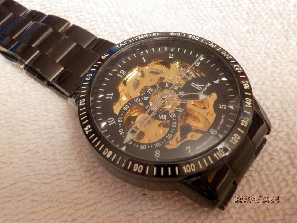 lk Colouring, Automatic, Skelettuhr, Ø 42mm, Werk goldfarbig | Acheter ...