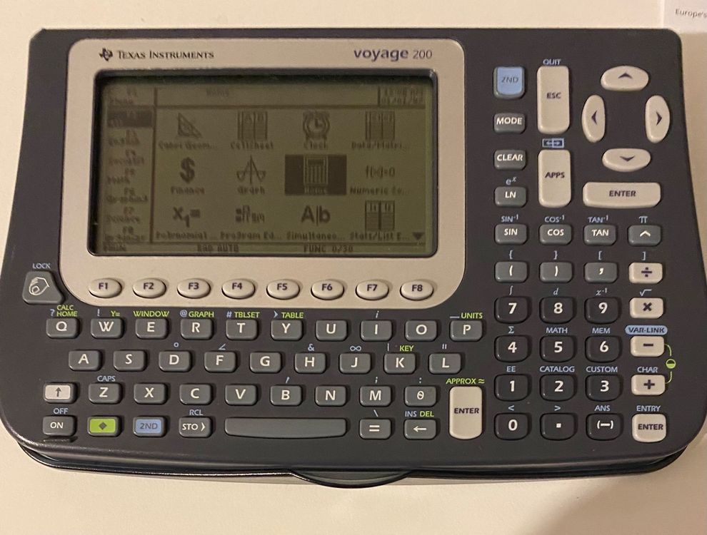Texas Instruments Voyage 200 ab 1.-!!!!! (Gebraucht) in Liestal für CHF ...