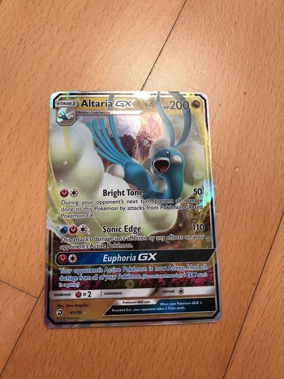 Pokémon Altaria GX (Gebraucht) in Gibswil für CHF 3 – mit Lieferung auf ...