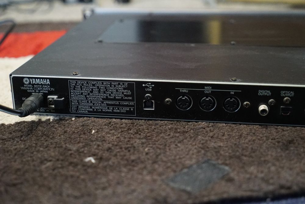 Yamaha Motif Rack Tone Generator Sound Module Synthesize | Kaufen auf ...