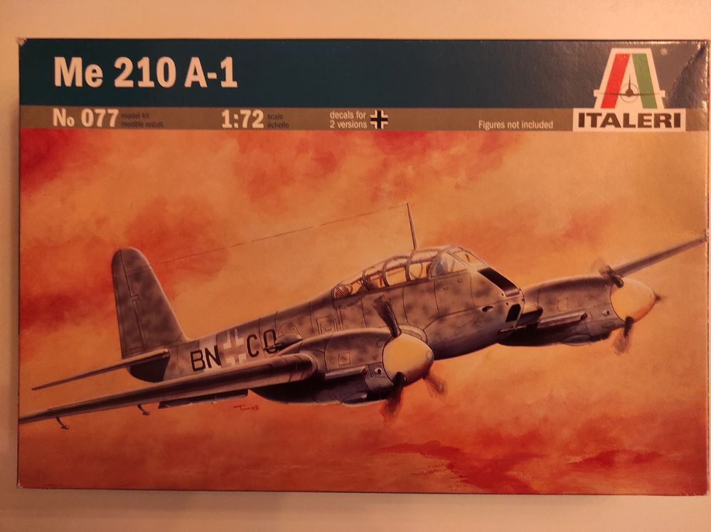 Messerschmitt Me 210 A-1 der Luftwaffe von Italeri 1/72 (Neu und ...