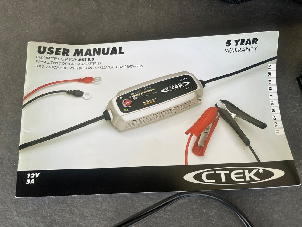 Batterieladegerät, Ctek MXS 5.0 (Neu (gemäss Beschreibung)) in ...