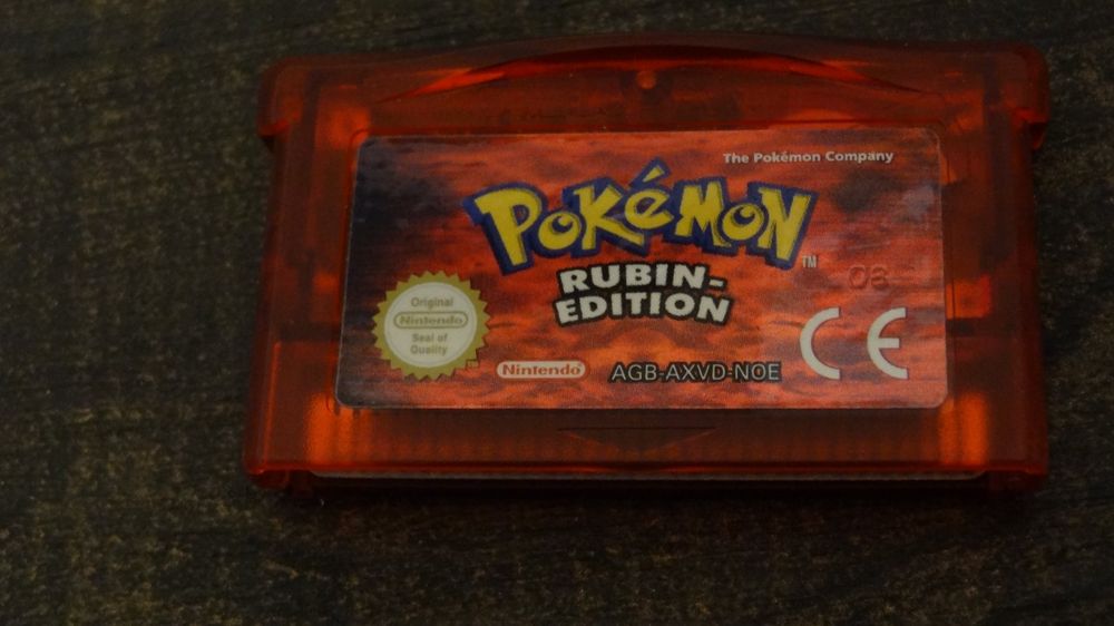 Pokemon Rubin Edition GBA GAMEBOY ADVANCE DEUTSCH (Gebraucht) in Olten ...