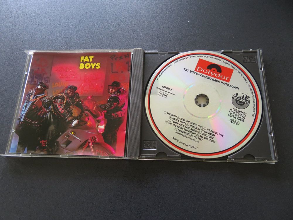 FAT BOYS Coming back hard again 1988 Rap Hip Hop Germany (Gebraucht) in ...