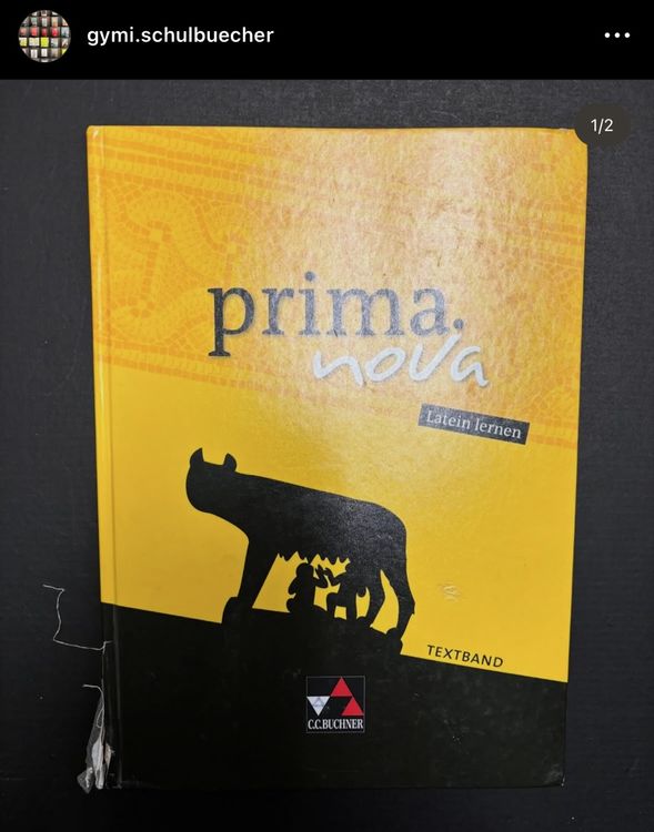 Prima. nova. Latin Textbook (C.C.Buchner) (Gebraucht) in Urdorf für CHF ...