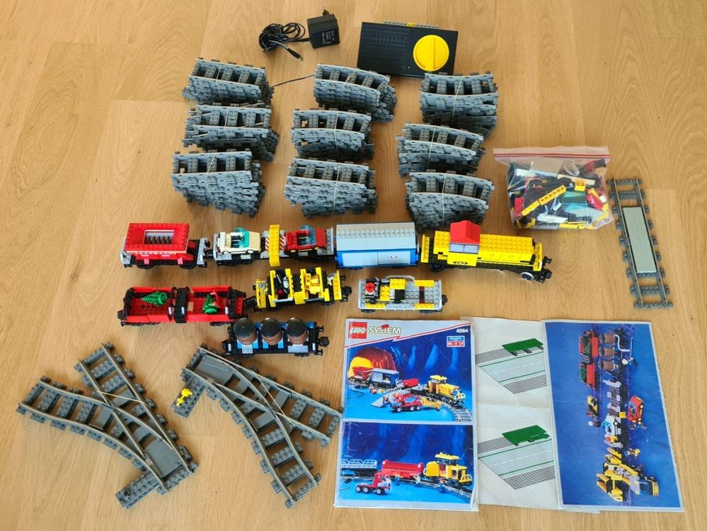 XXL LEGO Freight Rail Runner Zug 4564 inkl. 100+ Schienen | Kaufen auf ...