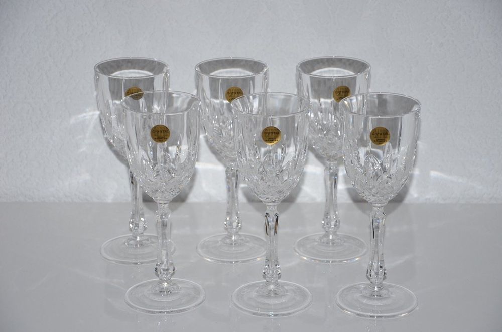 6 Capri Crystal Kristall-Weingläser - neu | Kaufen auf Ricardo